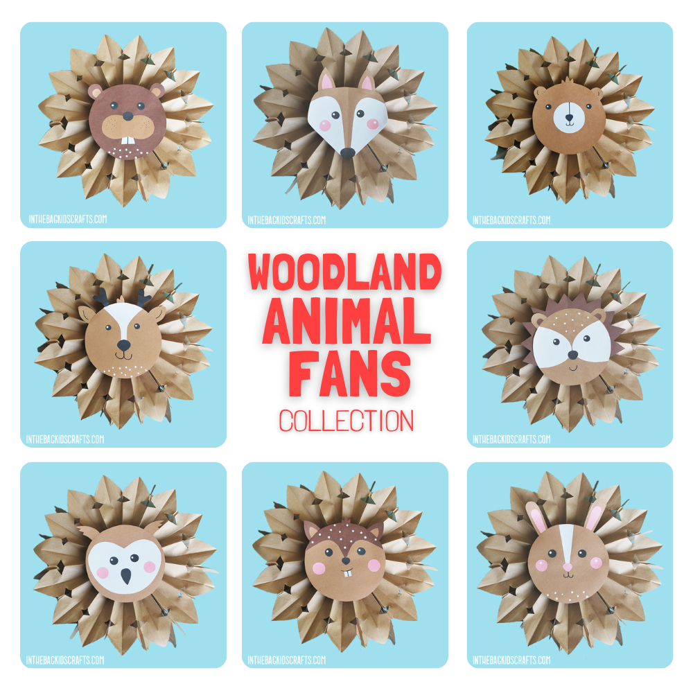 Woodland Animals Decorations Printables Collection – In the Bag Kids ...