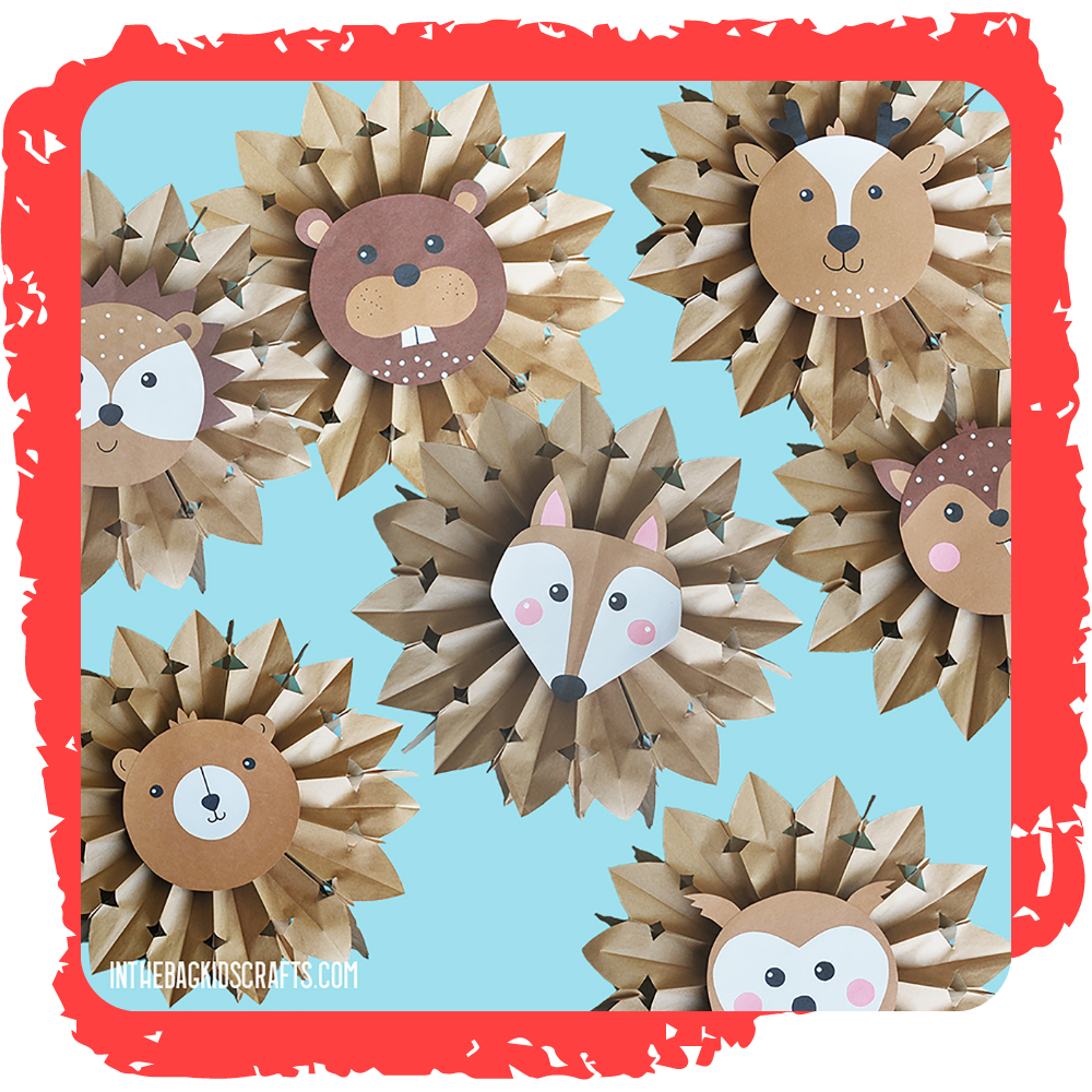 Woodland Animals Decorations Printables Collection – In the Bag Kids ...