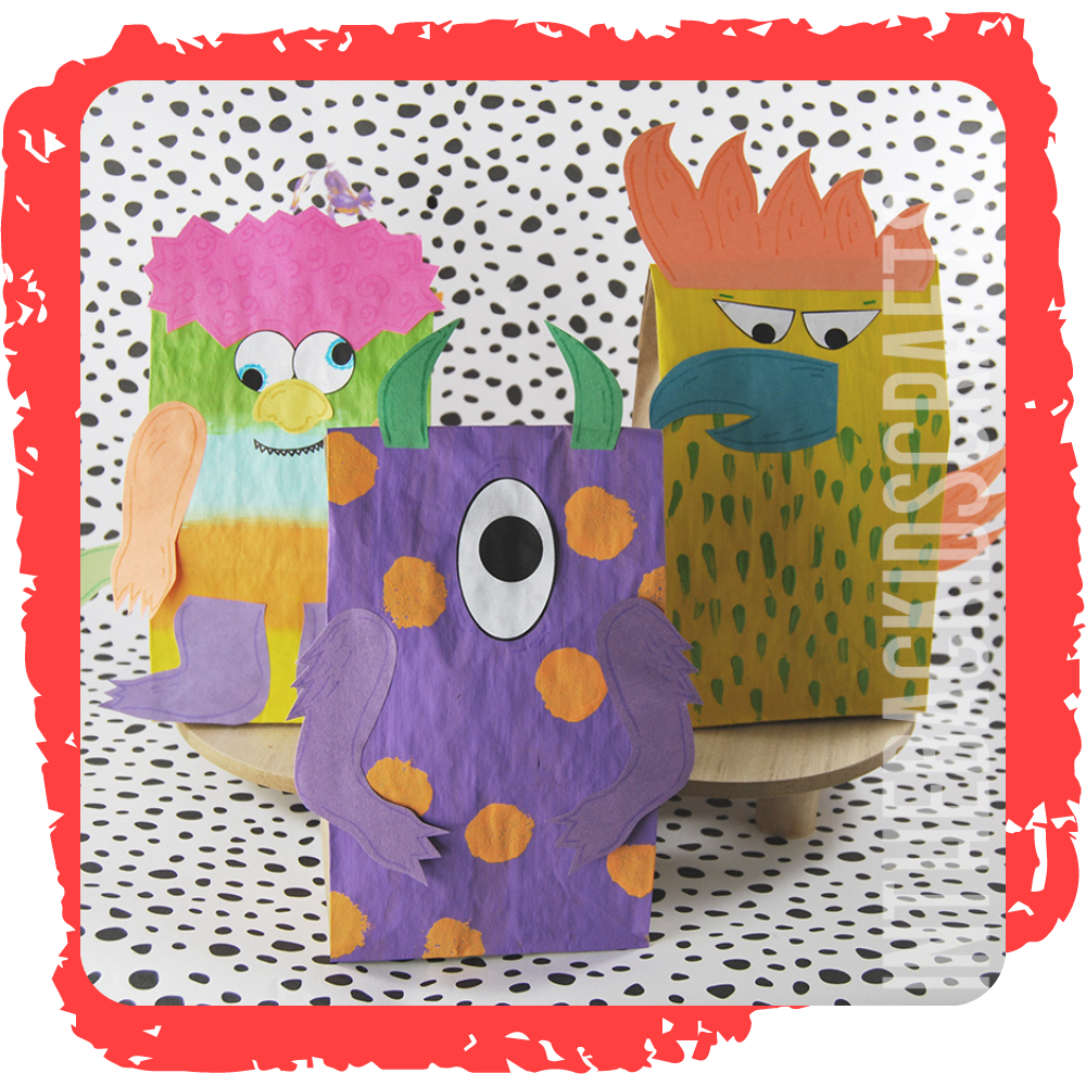 Mix-n-Match Monster Crafts – In the Bag Kids' Crafts