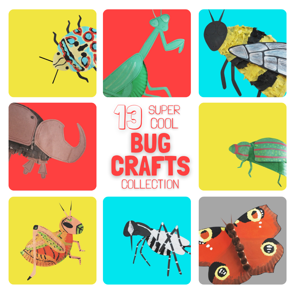 13 Super Cool Bug Crafts Collection (Digital Download) – In the Bag ...
