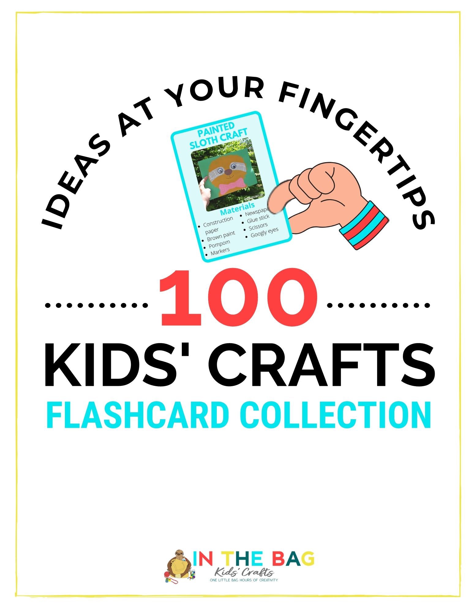 100 Printable Craft Flashcard Sets – In the Bag Kids' Crafts